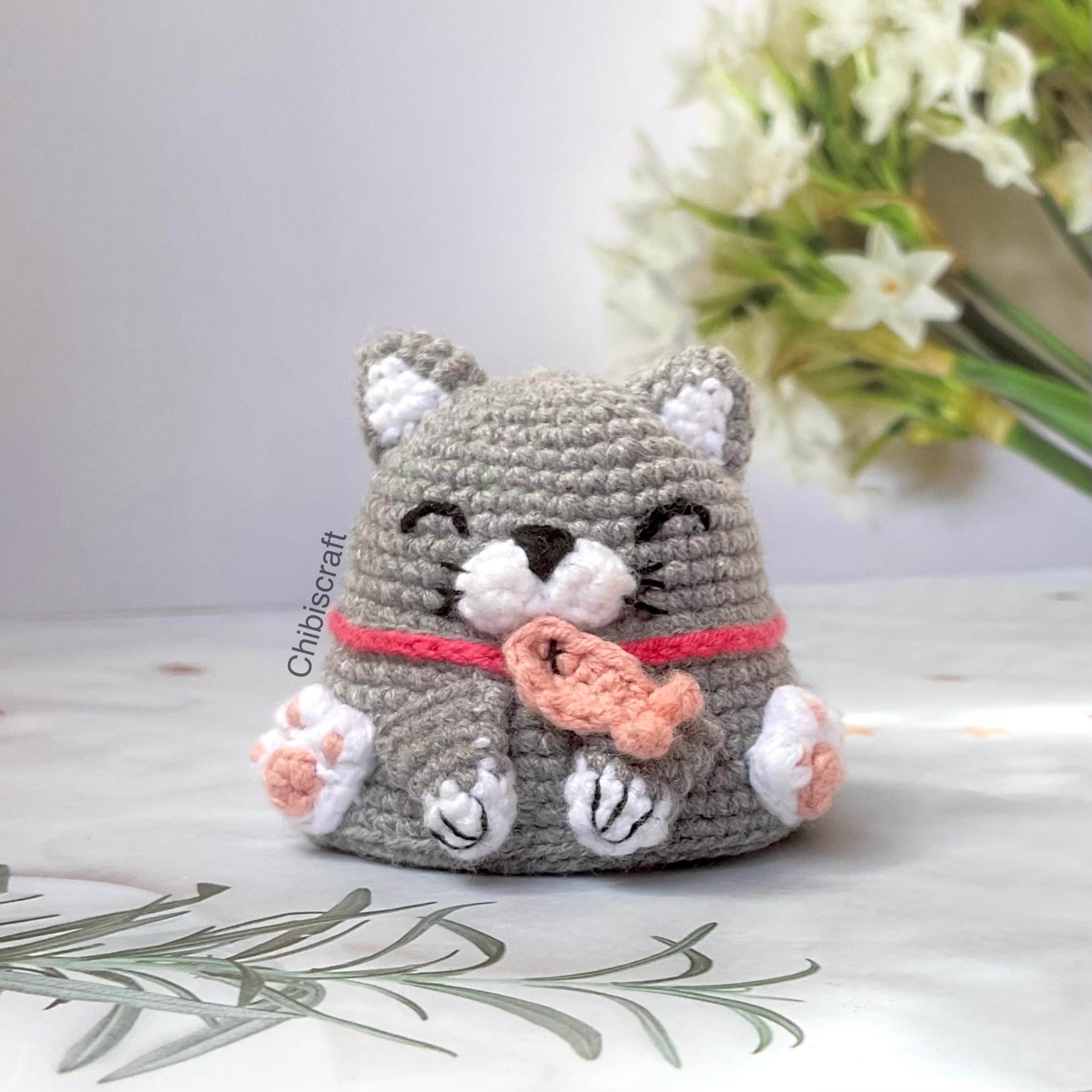 Grey Cat Crochet Pattern Reversible Amigurumi Pattern ENG - Etsy