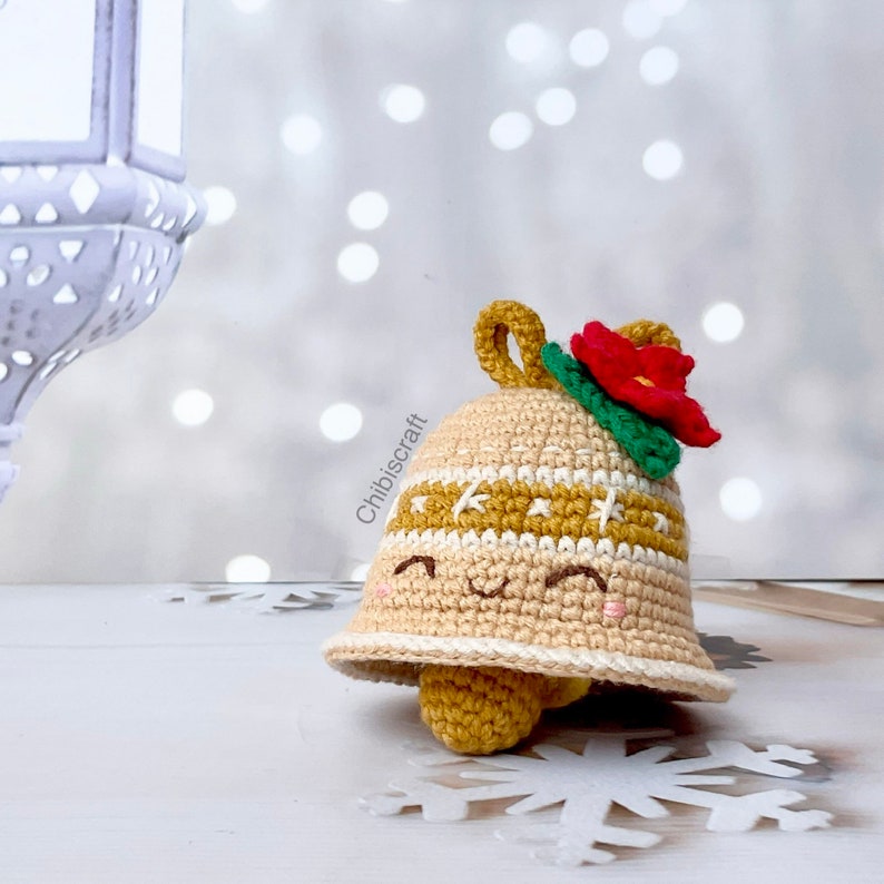 Reversible Christmas Angel and Bell Amigurumi Pattern - Etsy