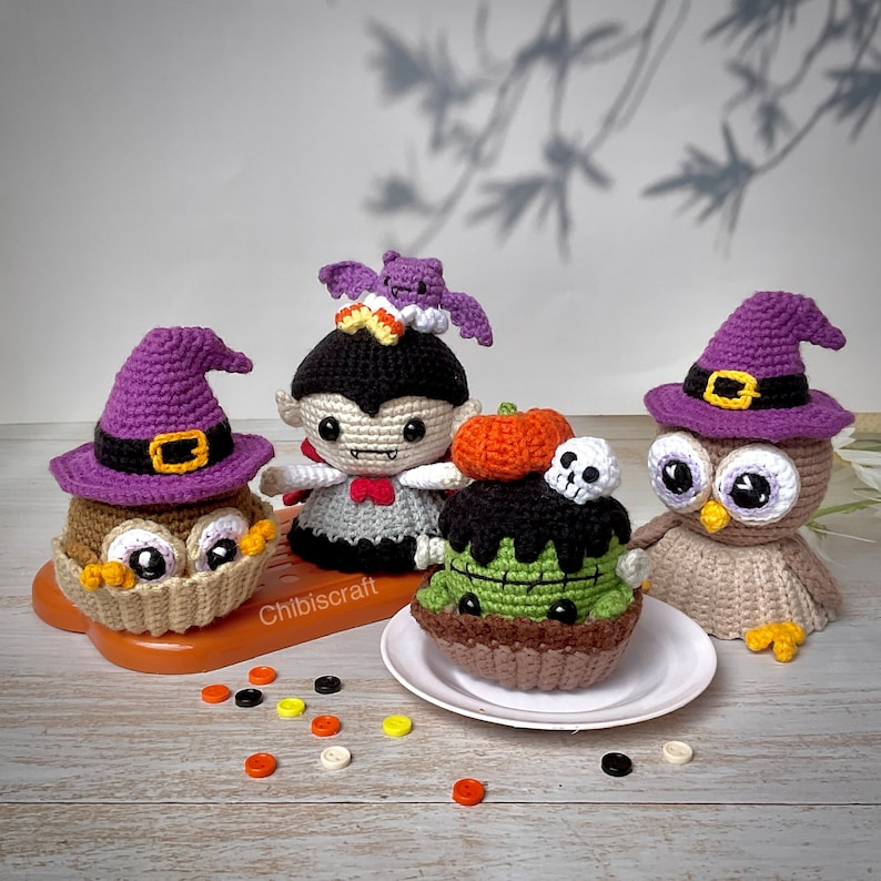 Halloween Dracula Crochet Pattern Reversible Amigurumi - Etsy