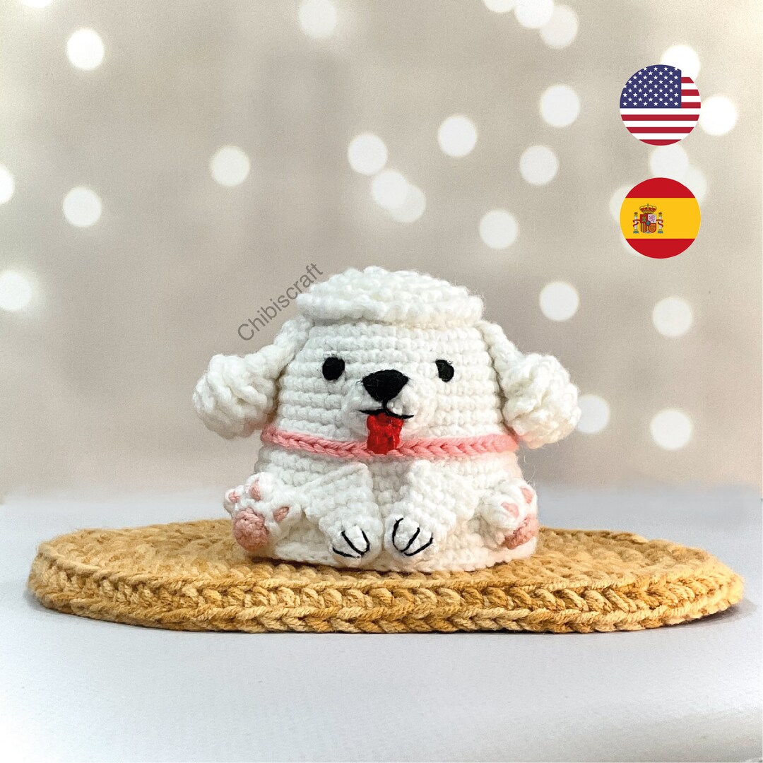 Poodle Dog Crochet Pattern – Reversible Amigurumi Pattern (PDF) - Etsy