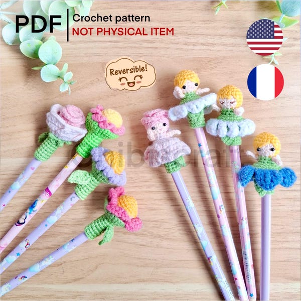 Fairies Pen Toppers - Etsy