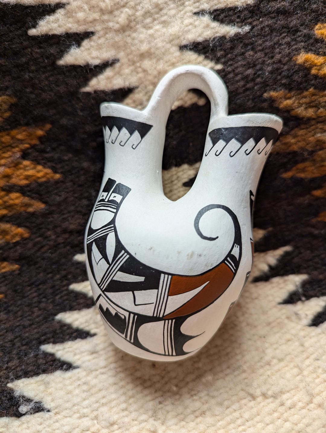 Beautiful Small Vintage Acoma Wedding Vase Signed by M. Olvera - Etsy