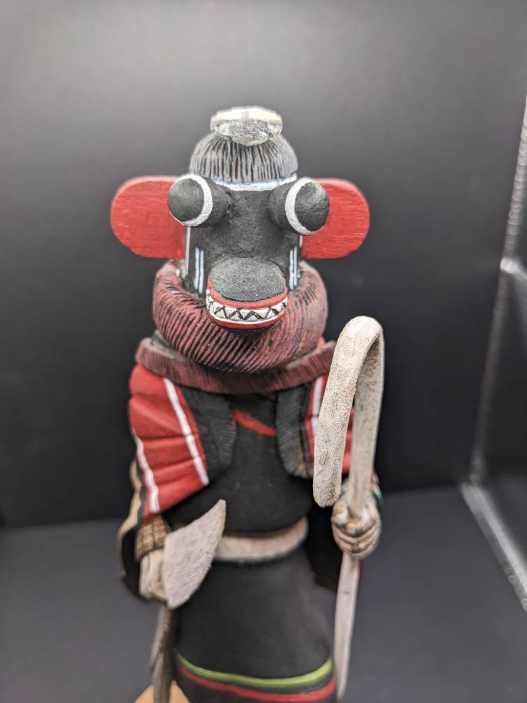 Authentic, Cottonwood Kachina Doll, "awatovi Ogre" by Honato - Etsy