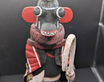 Authentic, Cottonwood Kachina Doll, "awatovi Ogre" by Horace Kayquop - Etsy