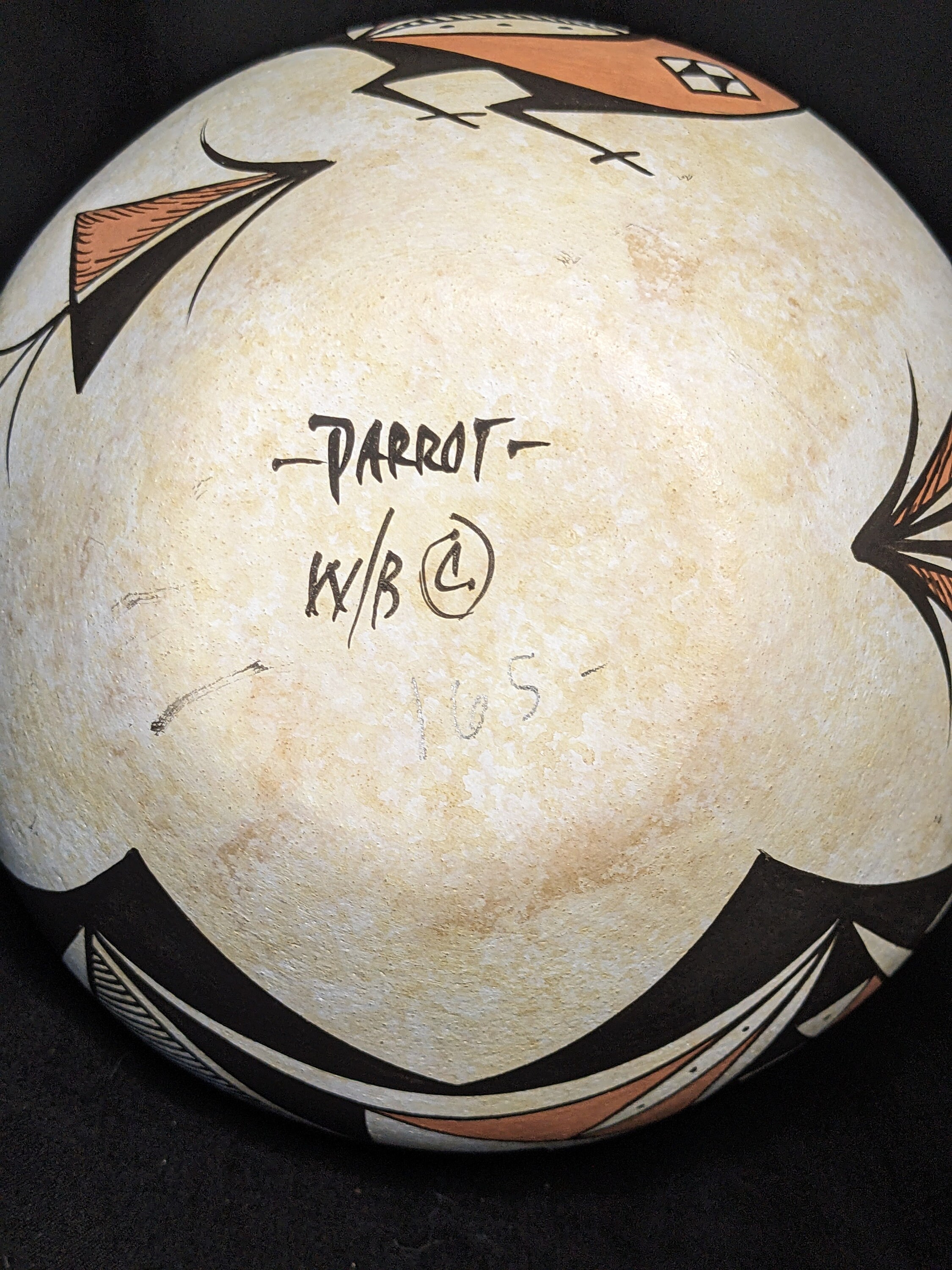 Authentic Southwestern Native America parrot Wedding Vase by Navajo ...