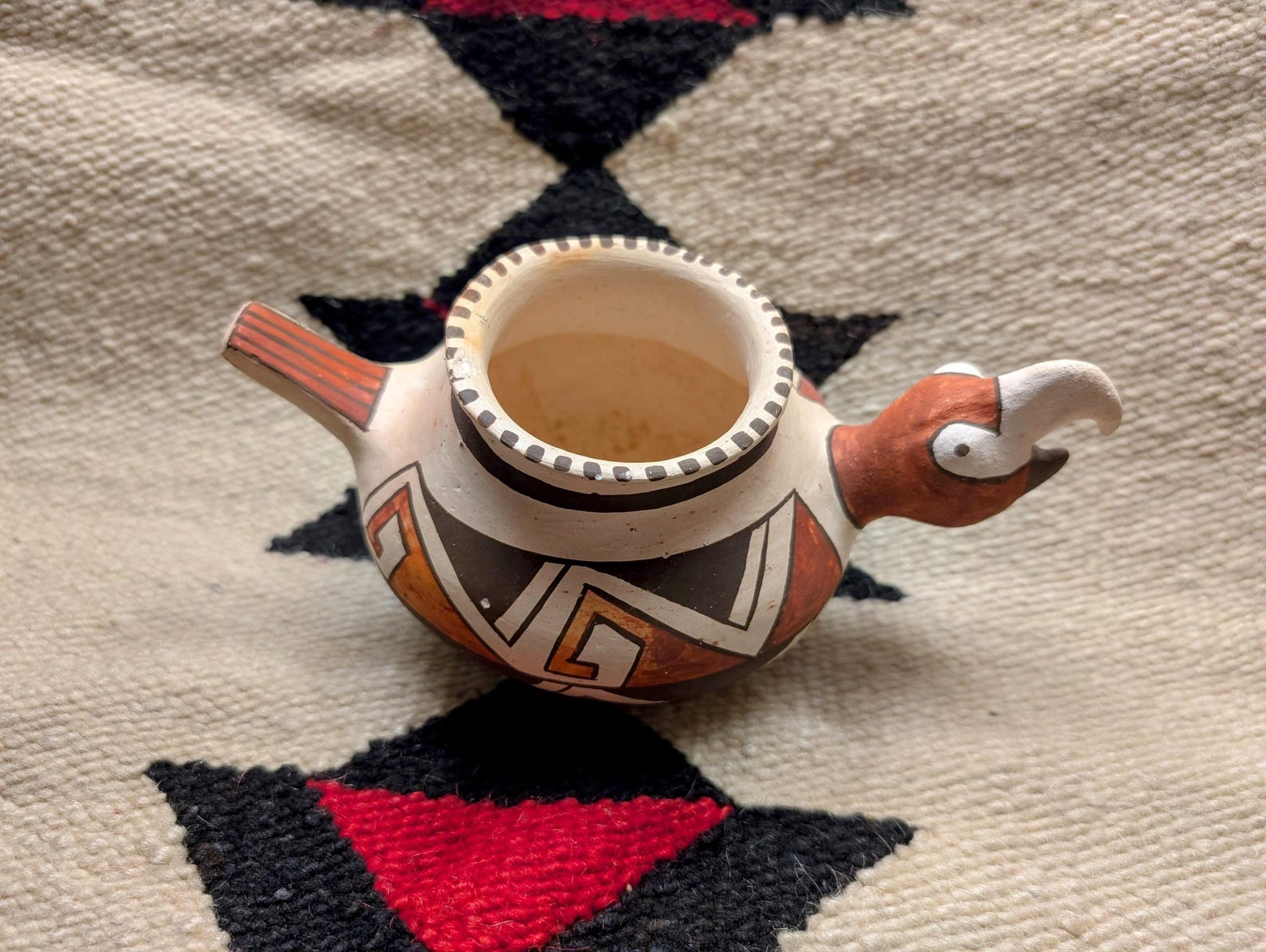 Authentic Hopi Parrot Effigy Ceramic Bowl Buly Boby Silas, 2019 - Etsy