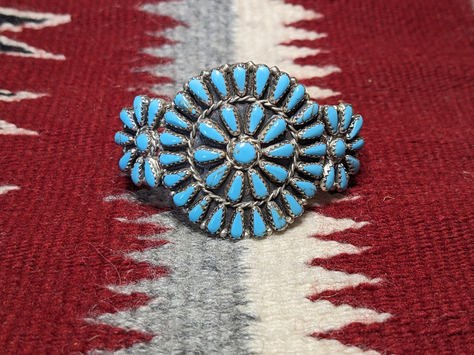 Beautiful, Vintage, Multi-cluster, Sleeping Beauty Turquoise, 3/4 ...