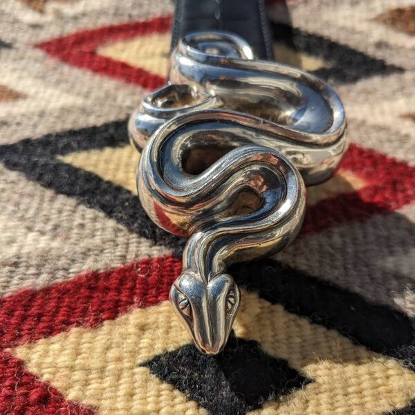 Snake Belt Buckle - Etsy