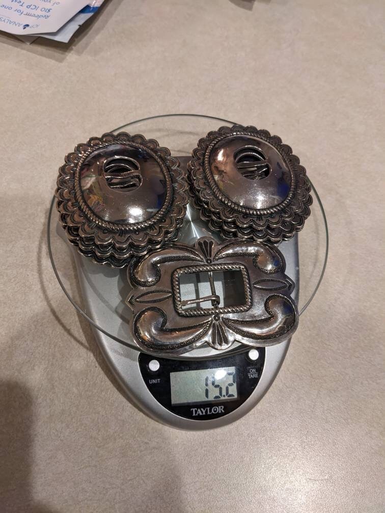 Exquisite, RARE, Hand-made, Navajo Concha Belt, Signed, Circa 1920 - Etsy