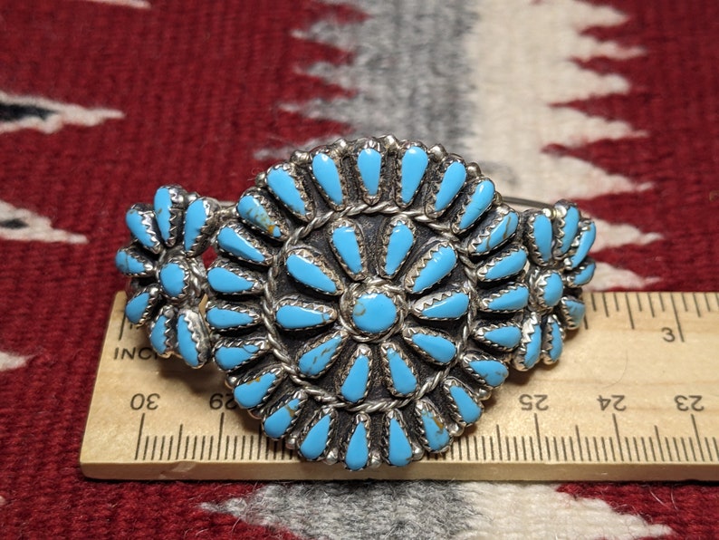 Beautiful, Vintage, Multi-cluster, Sleeping Beauty Turquoise, 3/4 ...