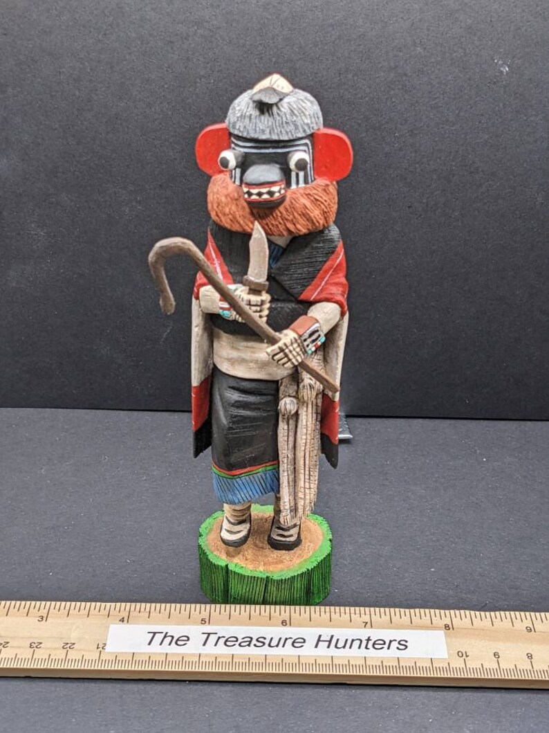 Authentic, Cottonwood Kachina Doll, "awatovi Ogre" by Horace Kayquop - Etsy