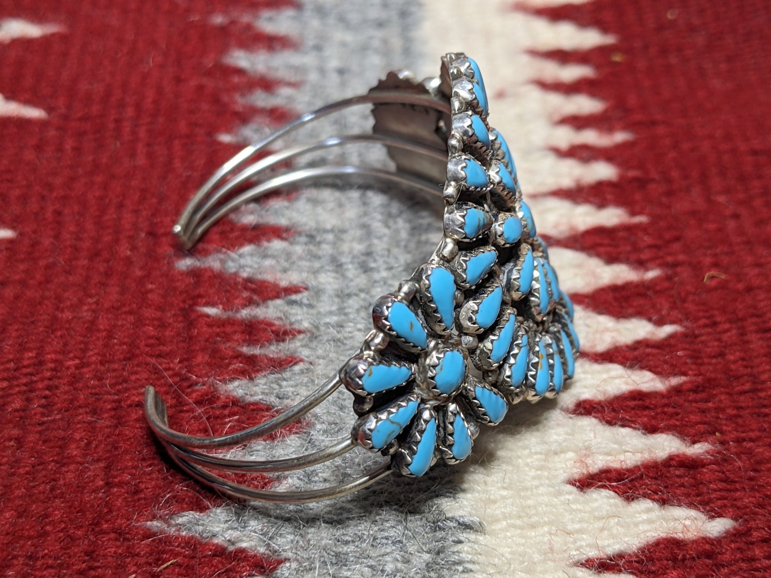 Beautiful, Vintage, Multi-cluster, Sleeping Beauty Turquoise, 3/4 ...