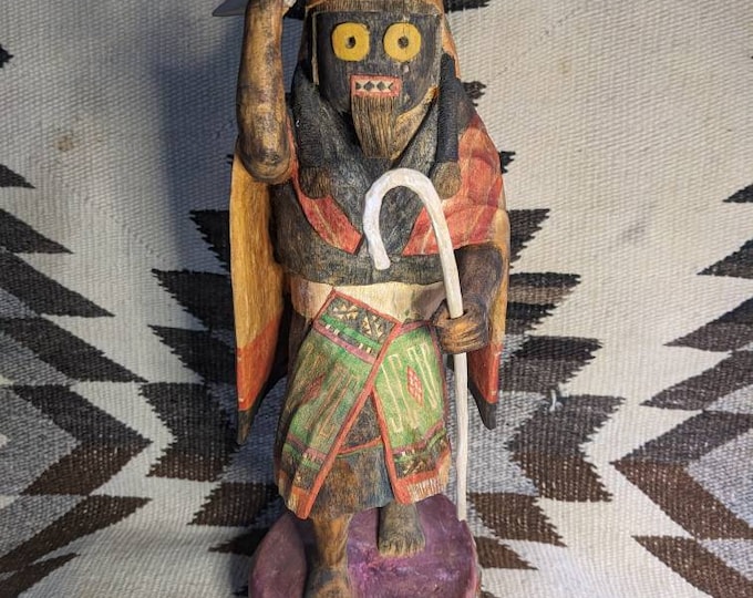 Authentic, Cottonwood Kachina Doll, "awatovi Ogre" by Horace Kayquop - Etsy