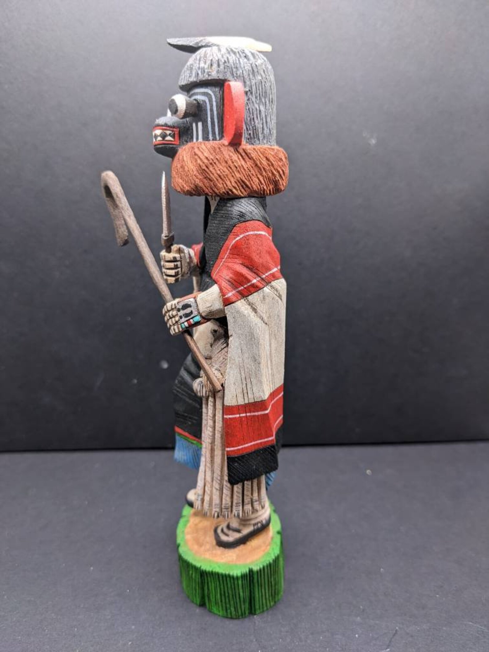 Authentic, Cottonwood Kachina Doll, "awatovi Ogre" by Horace Kayquop - Etsy