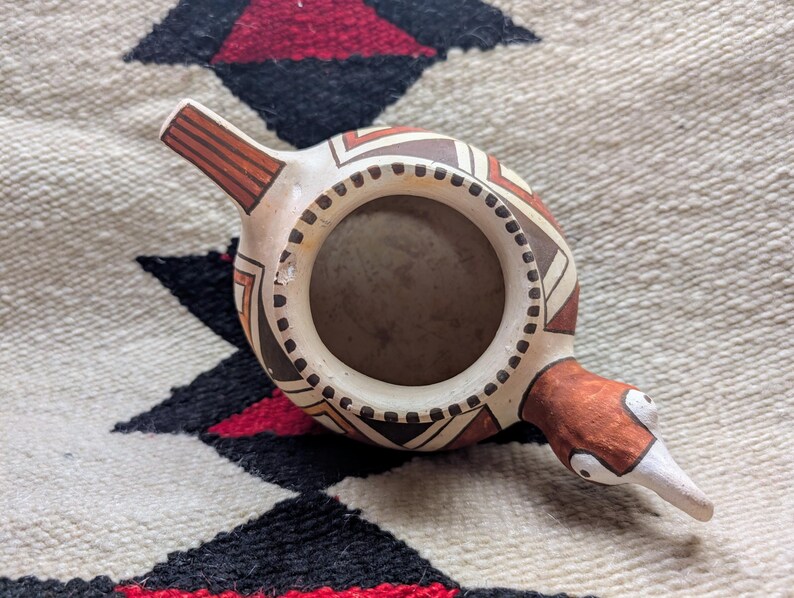 Authentic Hopi Parrot Effigy Ceramic Bowl Buly Boby Silas, 2019 - Etsy
