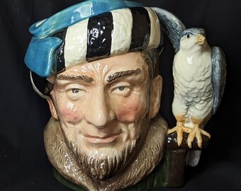 1945 robin Hood Toby Mug JUG Large Doulton & Co Limited England - Etsy