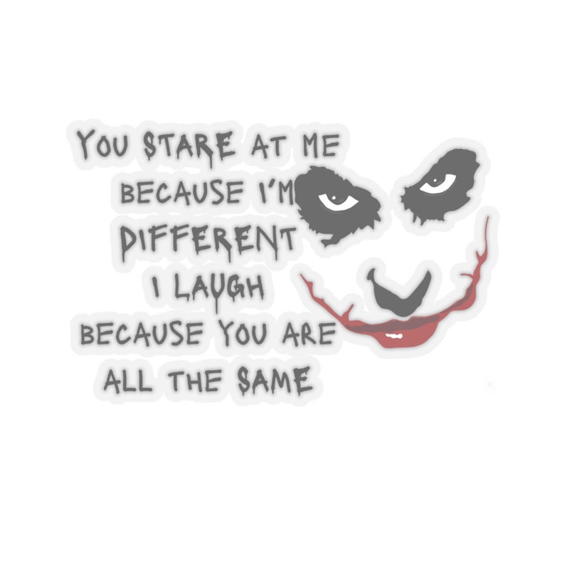 Joker Sticker - Etsy