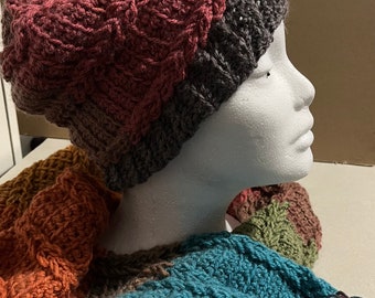Hat Scarf Combo - Etsy
