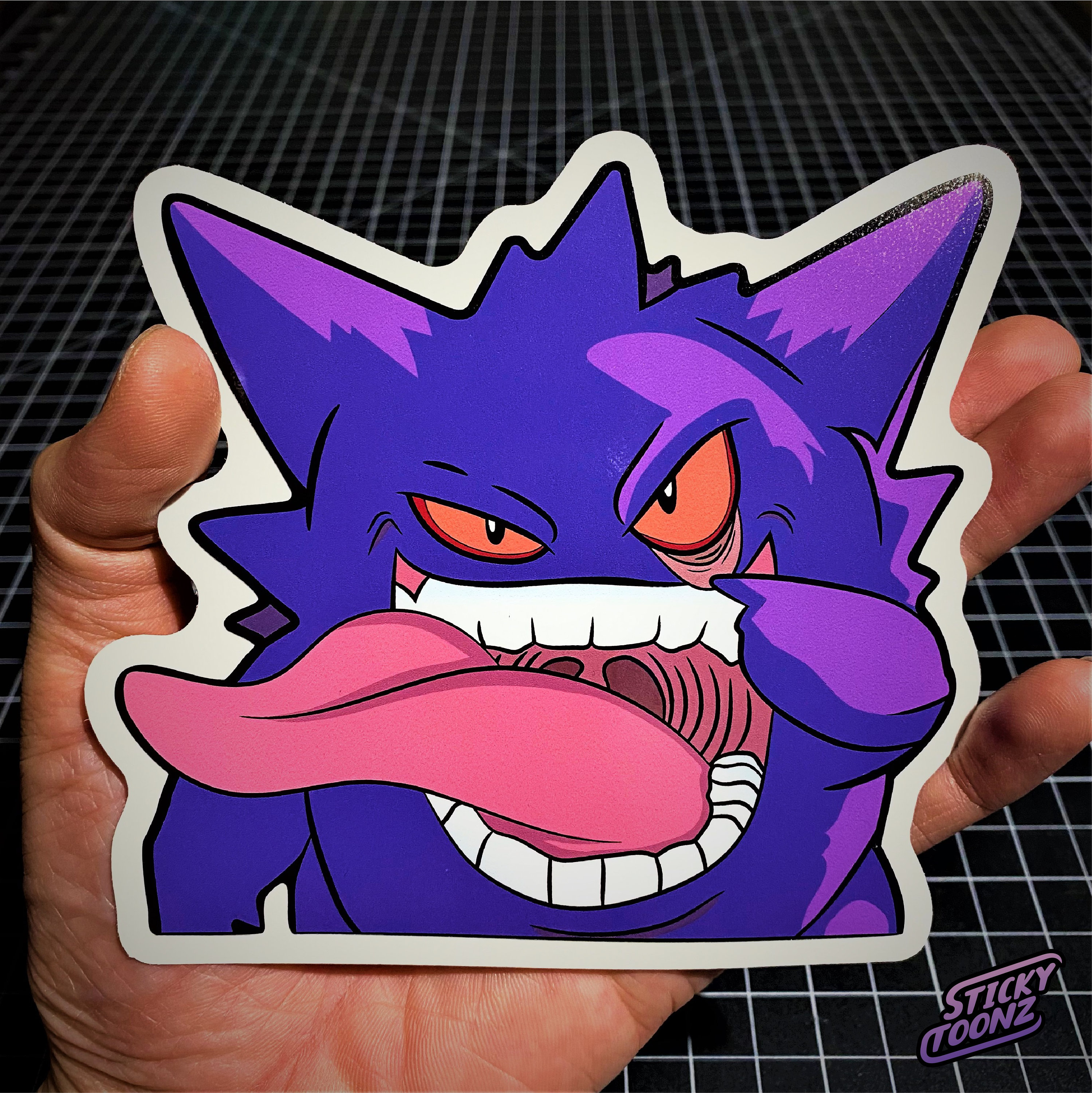 Laptop Electronics & Accessories Horror Pokemon Inspired Sticker Gengar ...