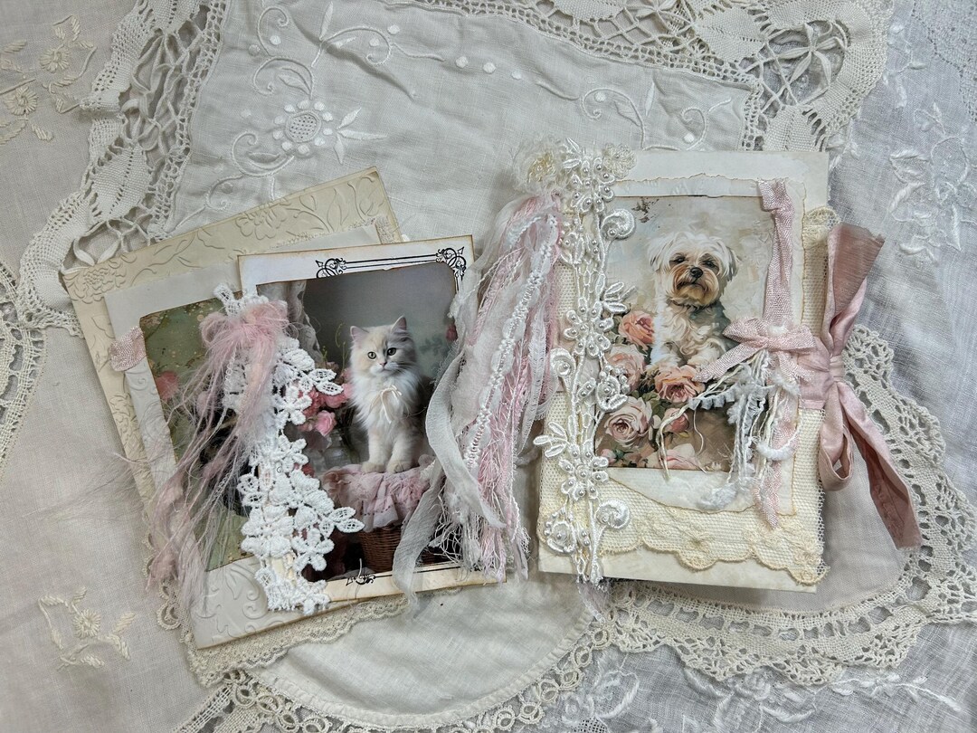 Dog Junk Journal Cover & Ephemera Created by Odulcina. Perfect to Creat ...