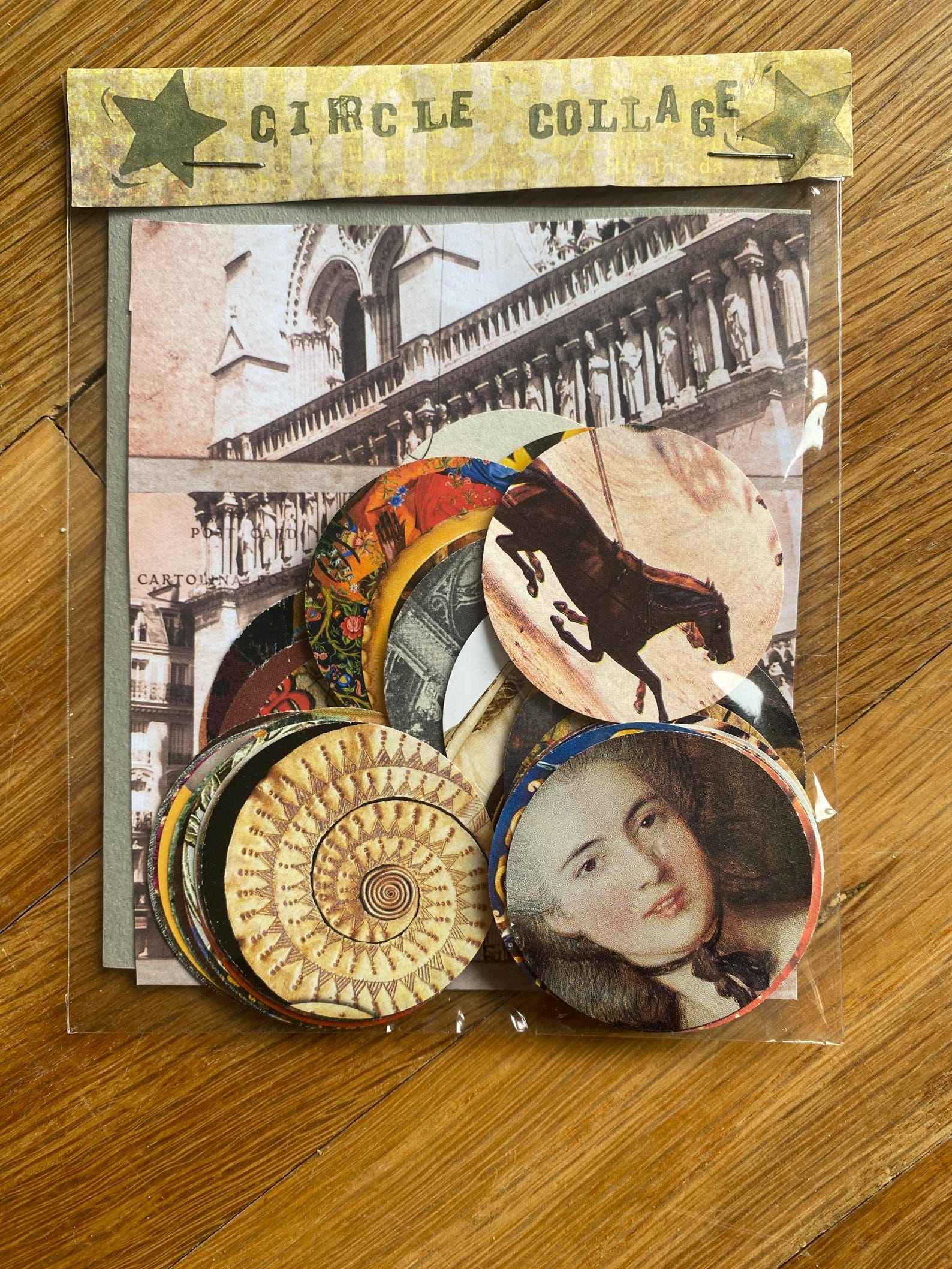 Collage Kit-circles - Etsy