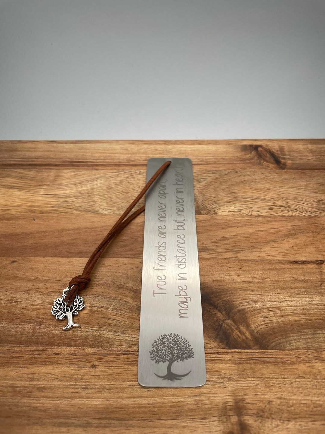 Wide Metal Bookmark Personalized Engraving Stainless Steel Bookworm ...