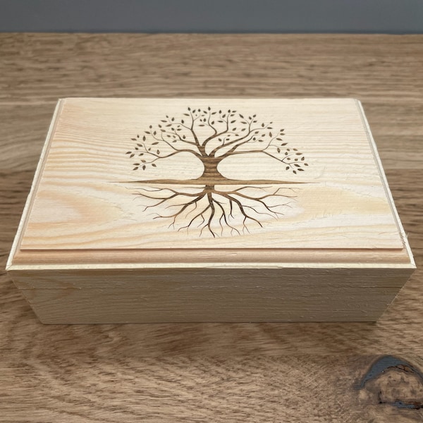 Tree of Life Wooden Box - Etsy