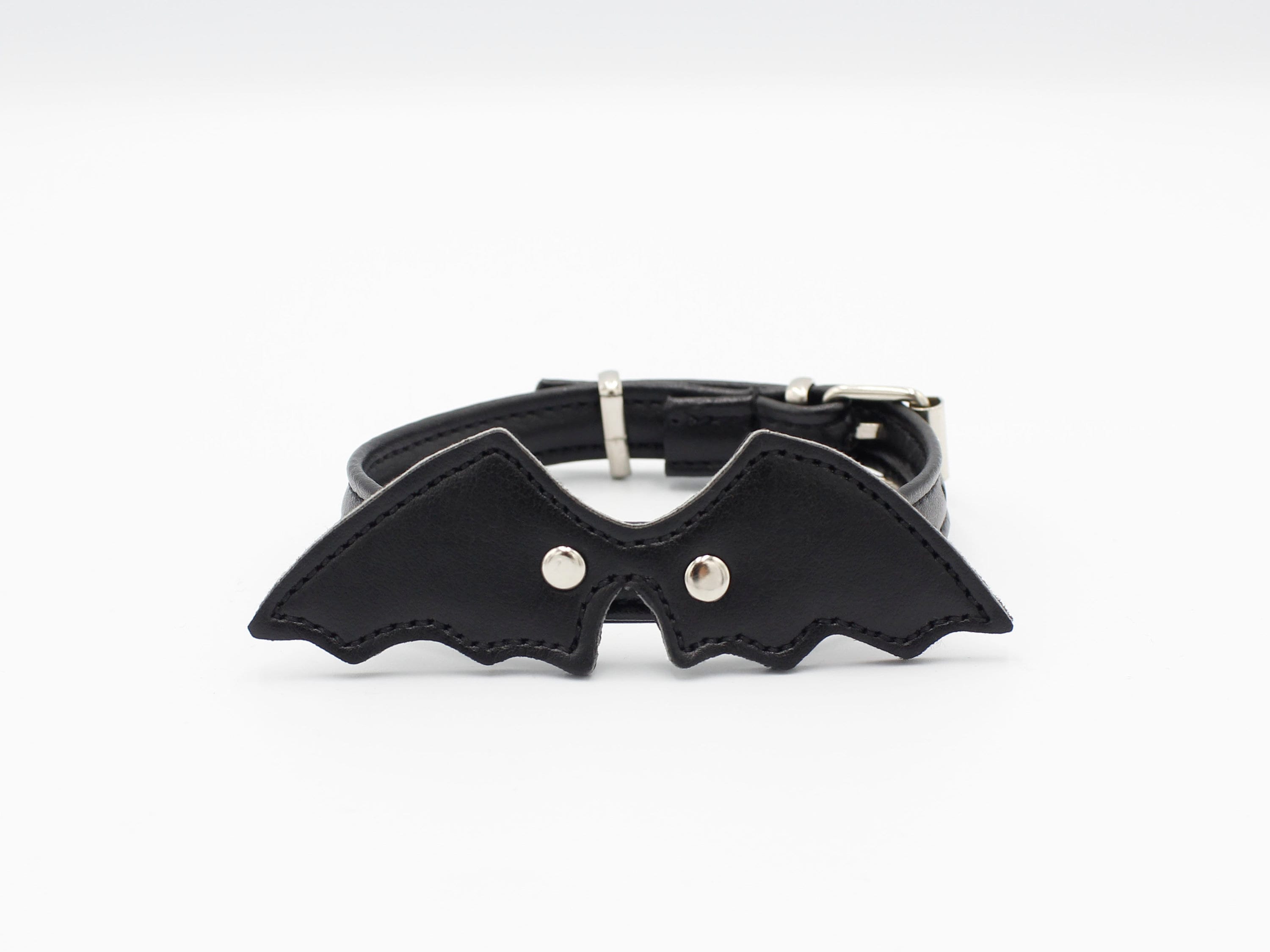Cat Dog Collar With Bat Wings, Cat Collar With Wings, Pet Leather ...
