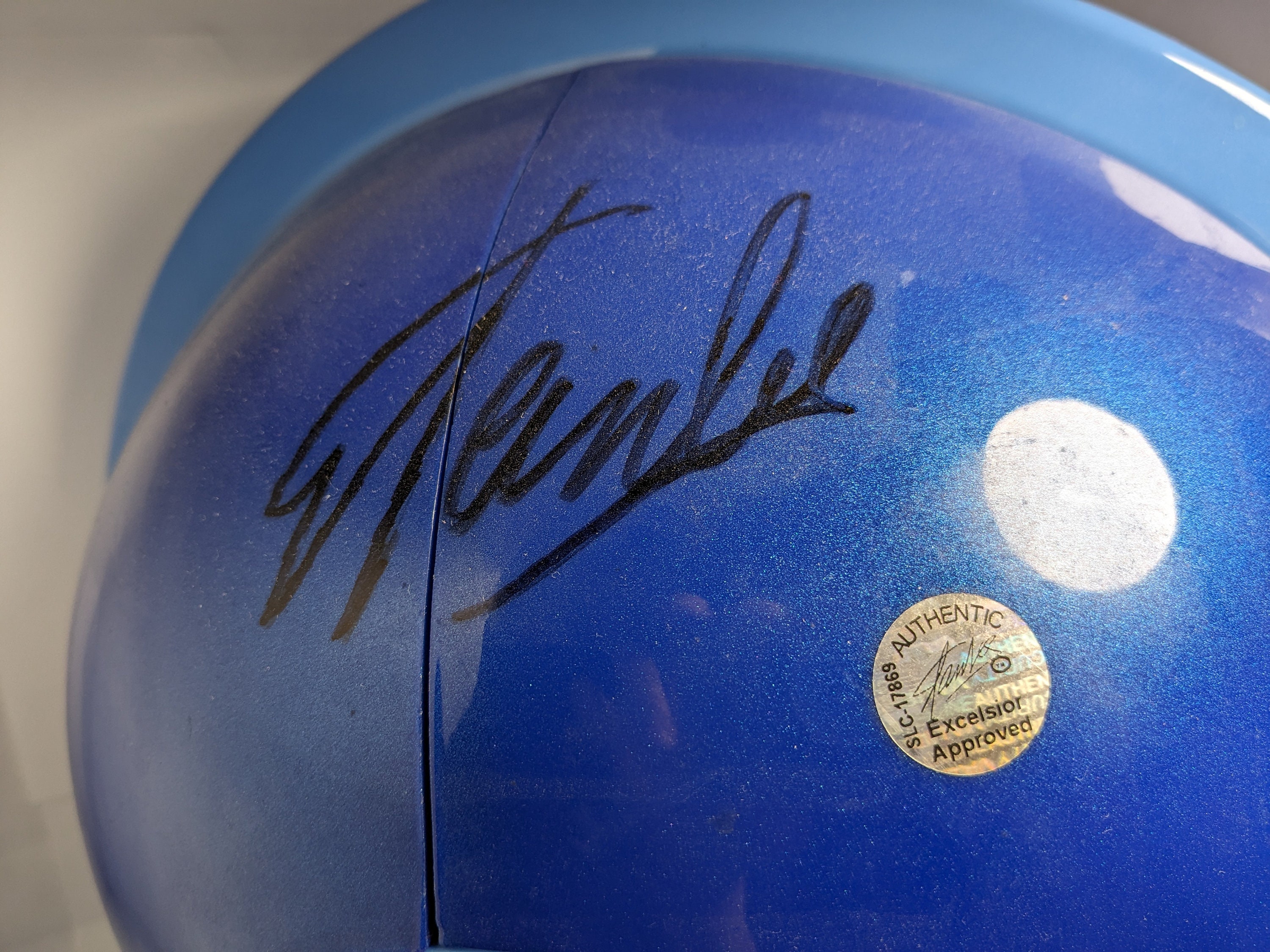 Capcom Megaman Wearable Helmet Autographed by Stan Lee authenticated by ...