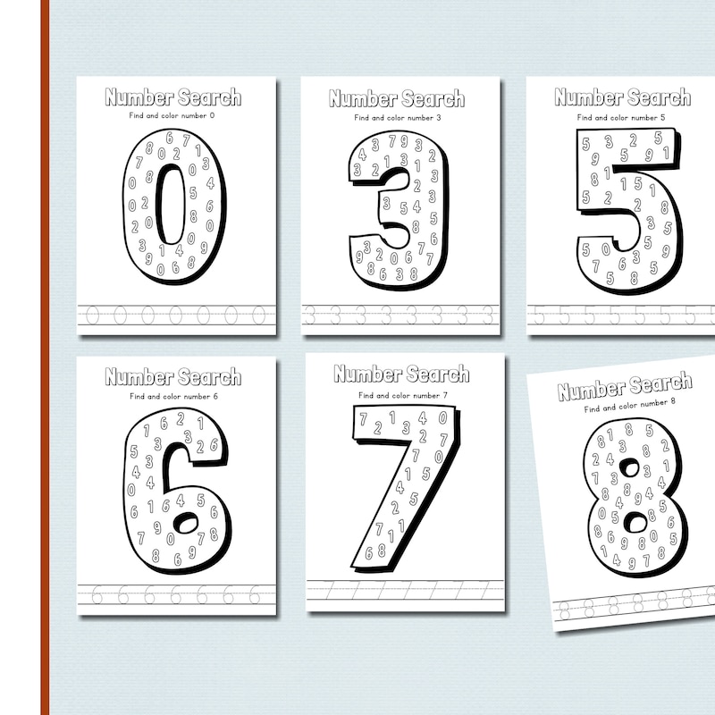 Numbers 0 9 Puzzle - Etsy