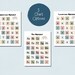 3 Alphabet Chart | ABC Chart | Uppercase | Lowercase | Preschool | Wall ...