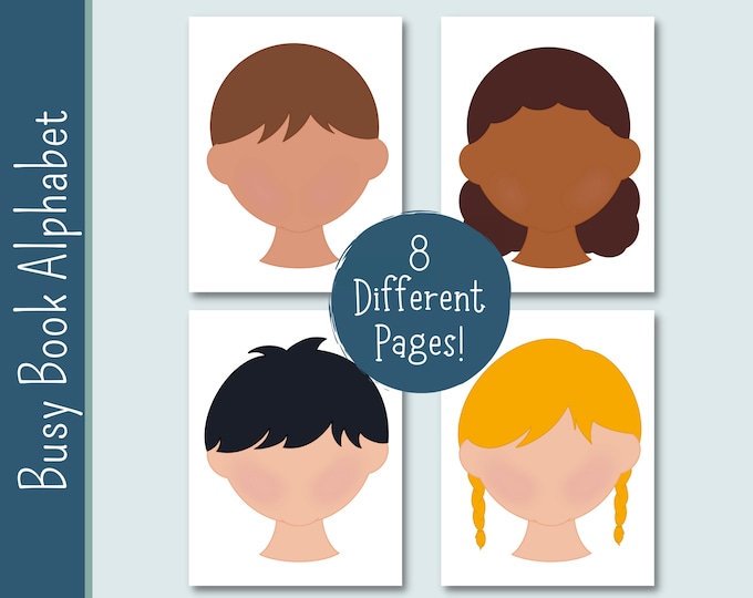 Make a Face Printable - Etsy