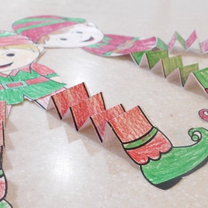 Build an Elf | Cut and Paste | Christmas Craft | Activity | Elf ...