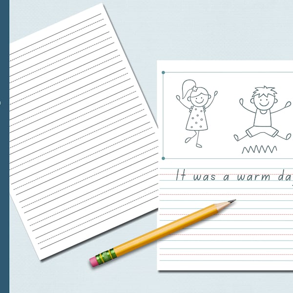 Story Writing Paper - Etsy