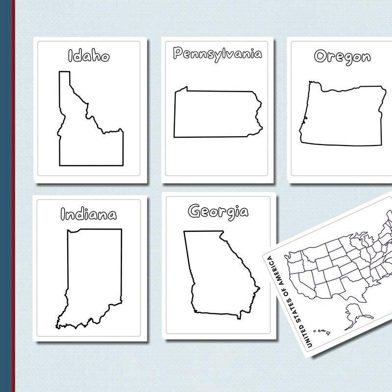 Coloring Postcards - Etsy