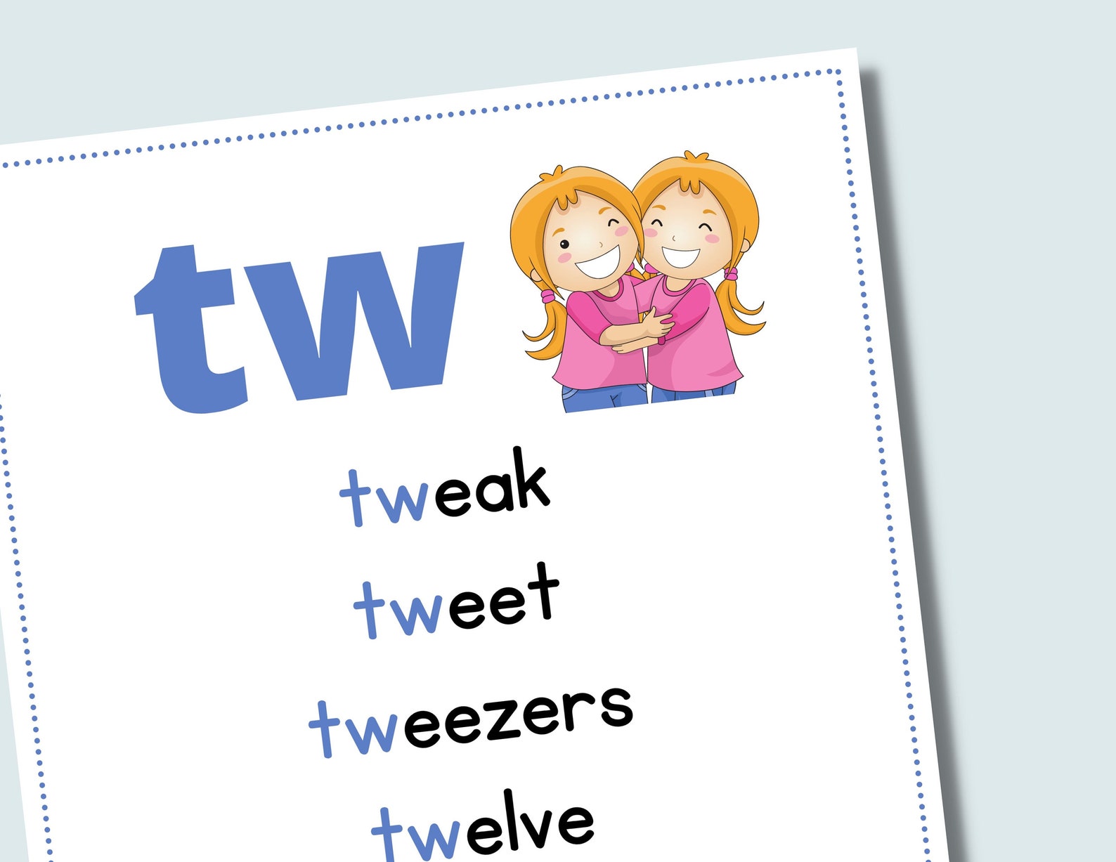 27 Consonant Diagraph Poster Set | Printable | Set of 27 | Chart ...