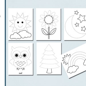 Nature Tracer Pages | Kids Trace Pages | Kids Coloring Pages | Pencil ...