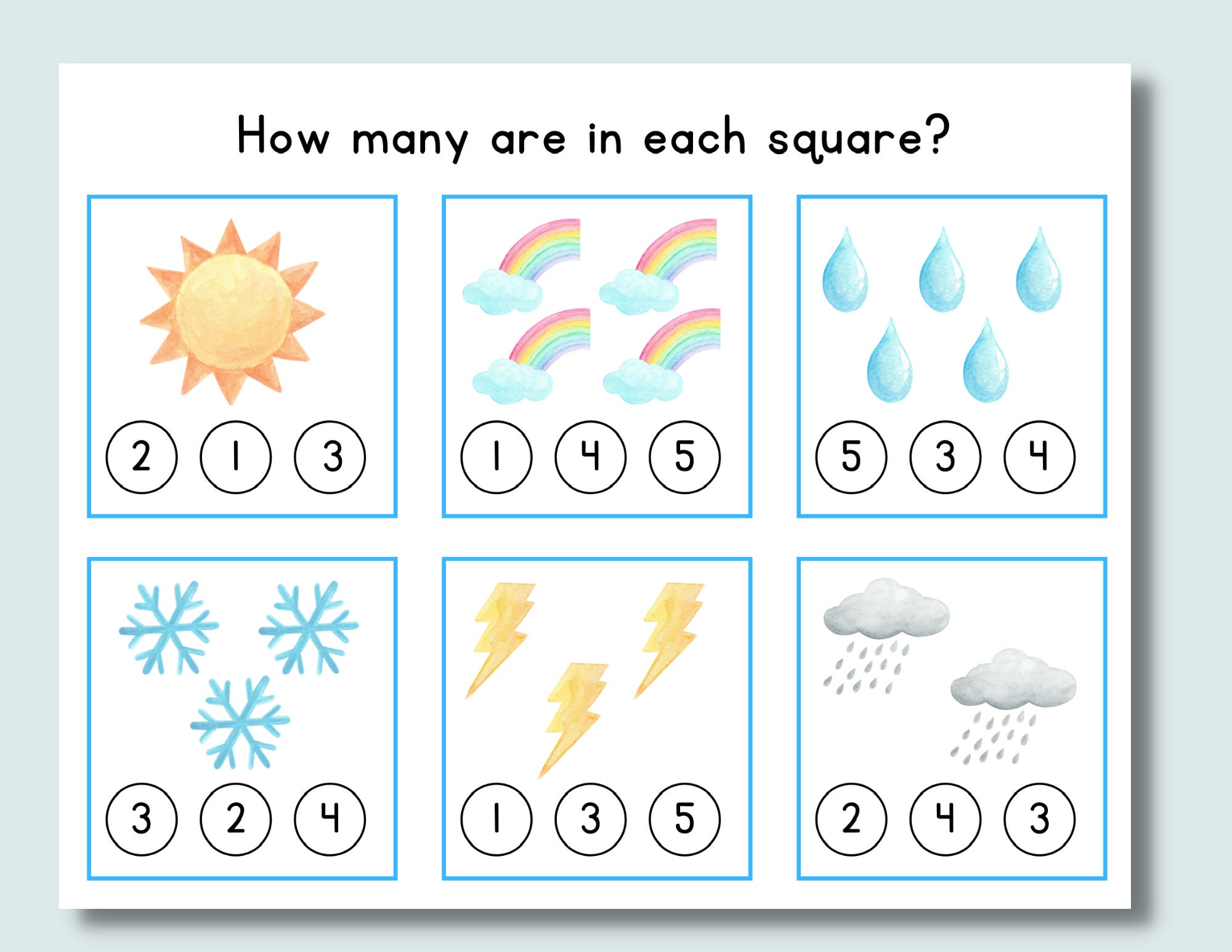 No Cut Busy Book | Numbers | Printable Download | Number Recognition ...