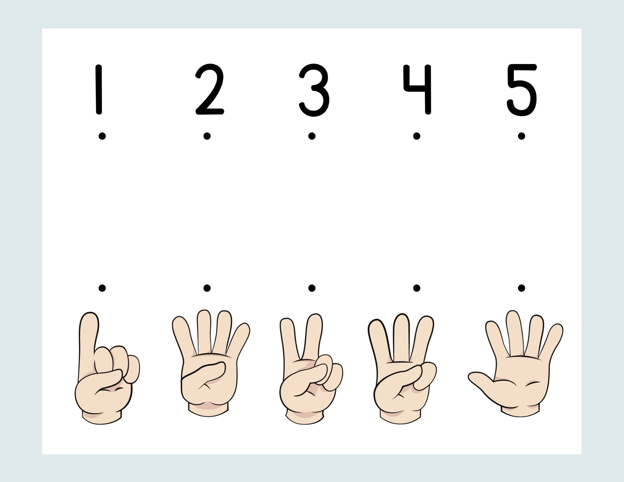 No Cut Busy Book | Numbers | Printable Download | Number Recognition ...