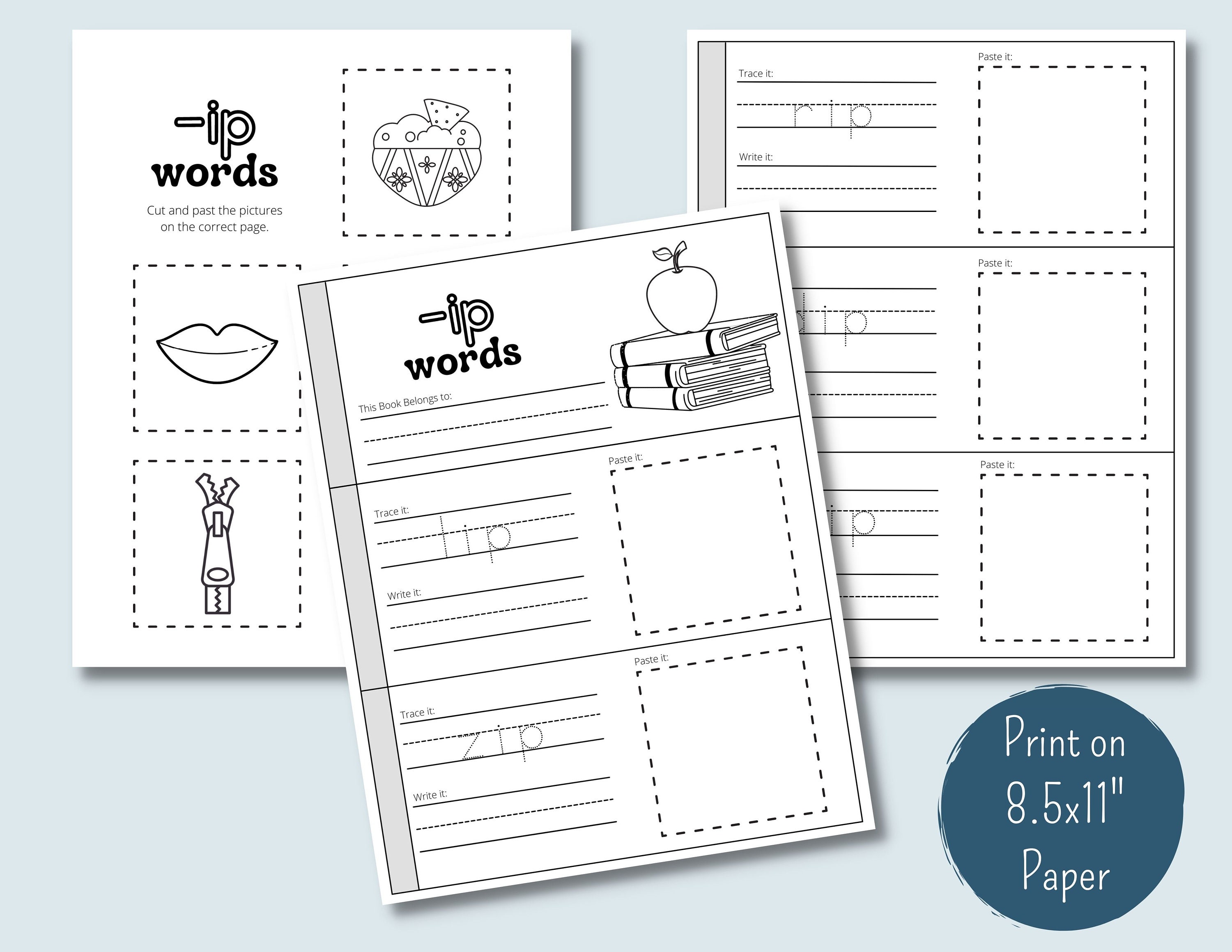 CVC Books Set 2 CVC Words Printable Phonics CVC Words Early Reading ...