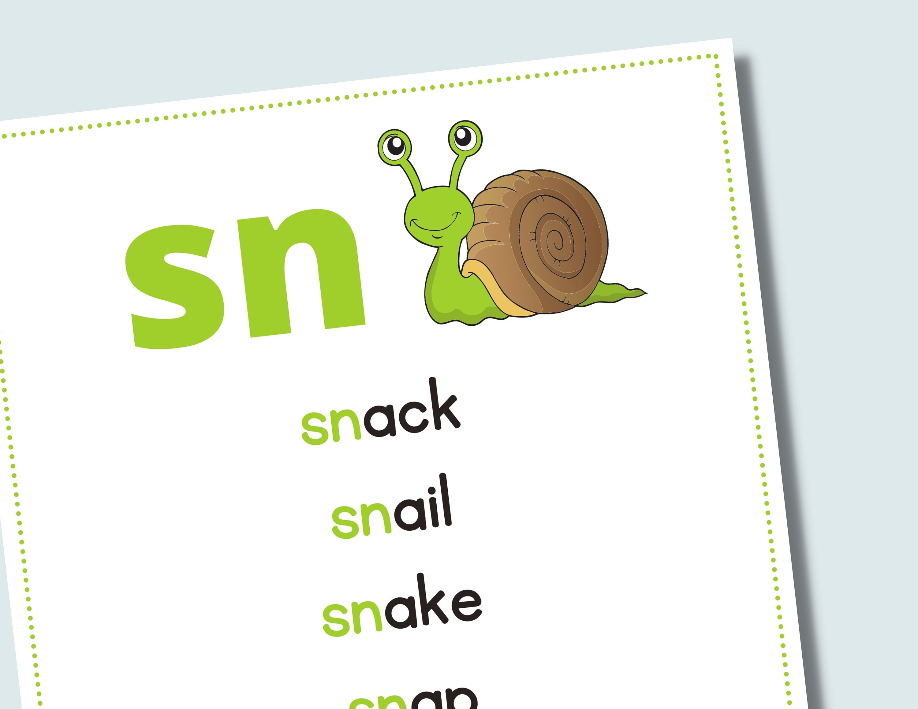 27 Consonant Diagraph Poster Set | Printable | Set of 27 | Chart ...