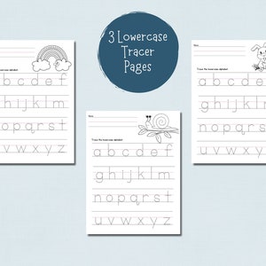 Spring Theme Alphabet Trace | Tracing Worksheets | Coloring Pages ...