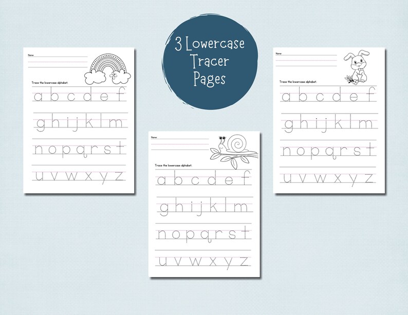 Spring Theme Alphabet Trace | Tracing Worksheets | Coloring Pages ...