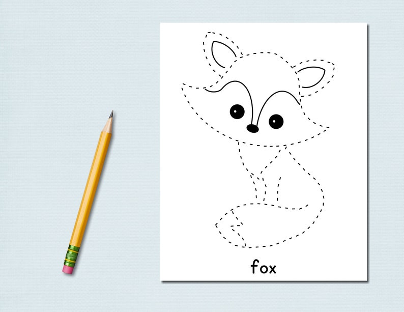 Nature Tracer Pages | Kids Trace Pages | Kids Coloring Pages | Pencil ...