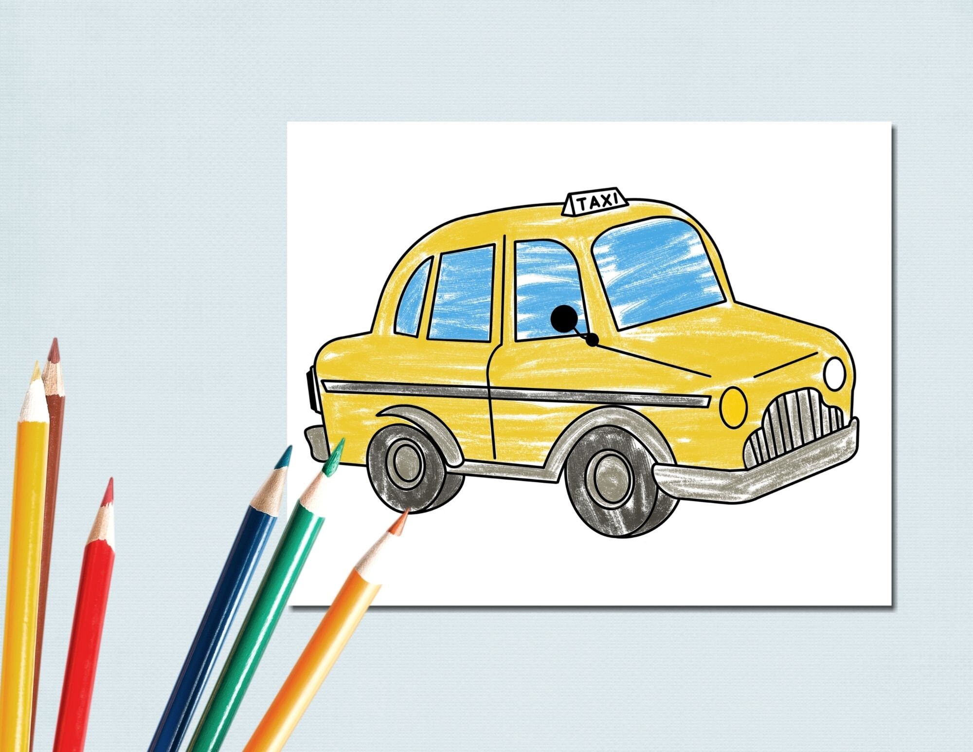 Transportation | Coloring Pages | Kids Coloring Pages | Things That Go ...