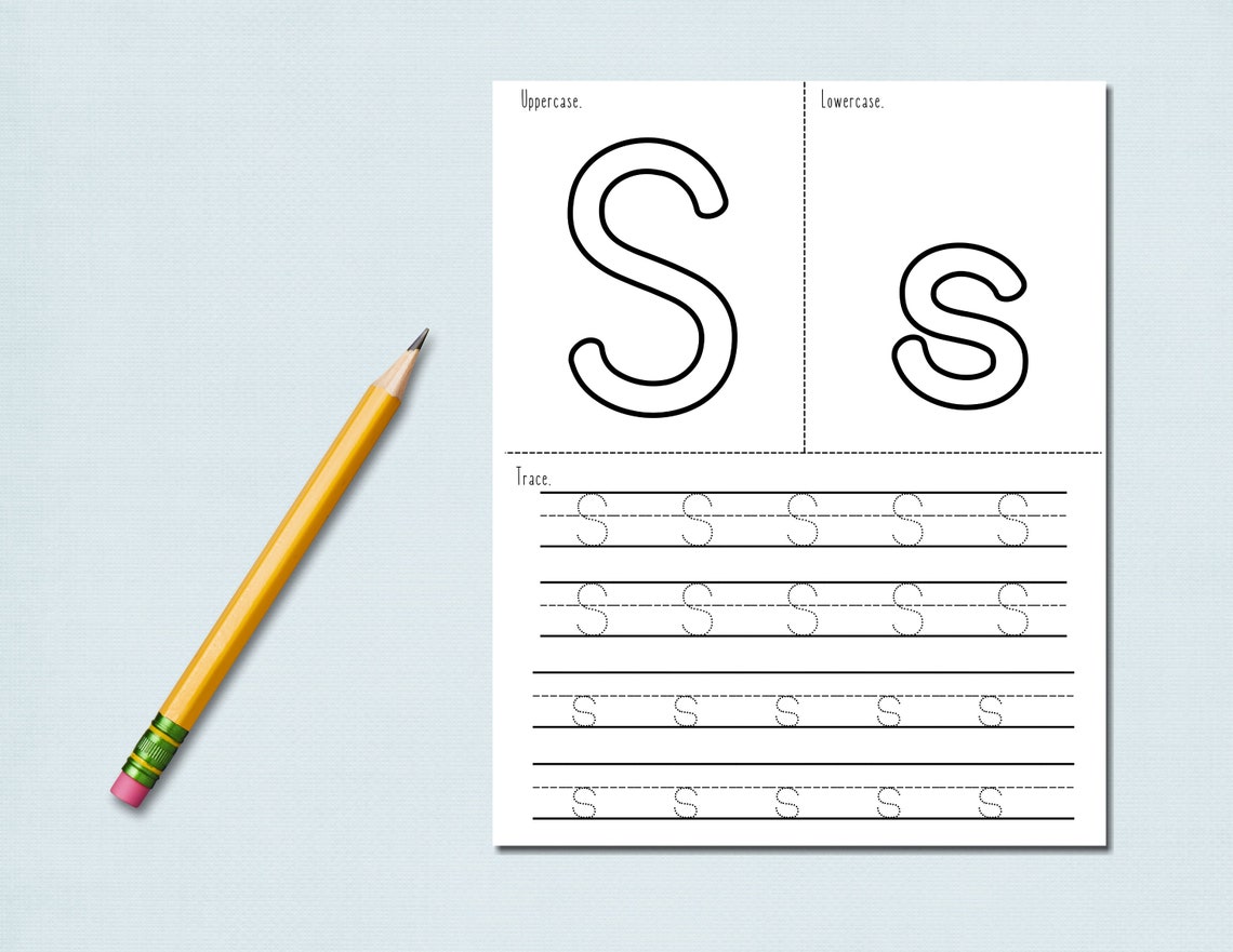 Alphabet | Uppercase and Lowercase | Tracing Worksheets | Coloring ...