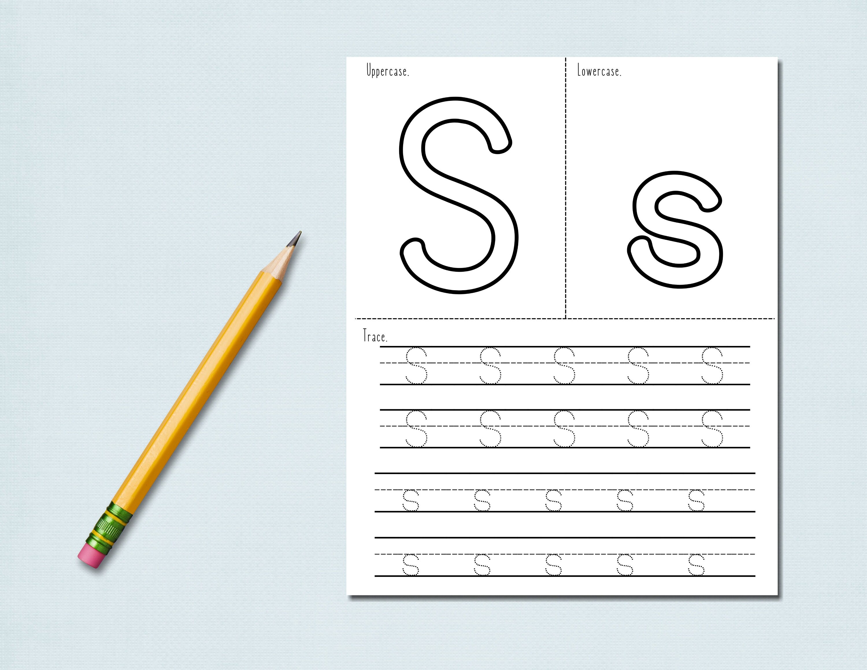 Alphabet | Uppercase and Lowercase | Tracing Worksheets | Coloring ...