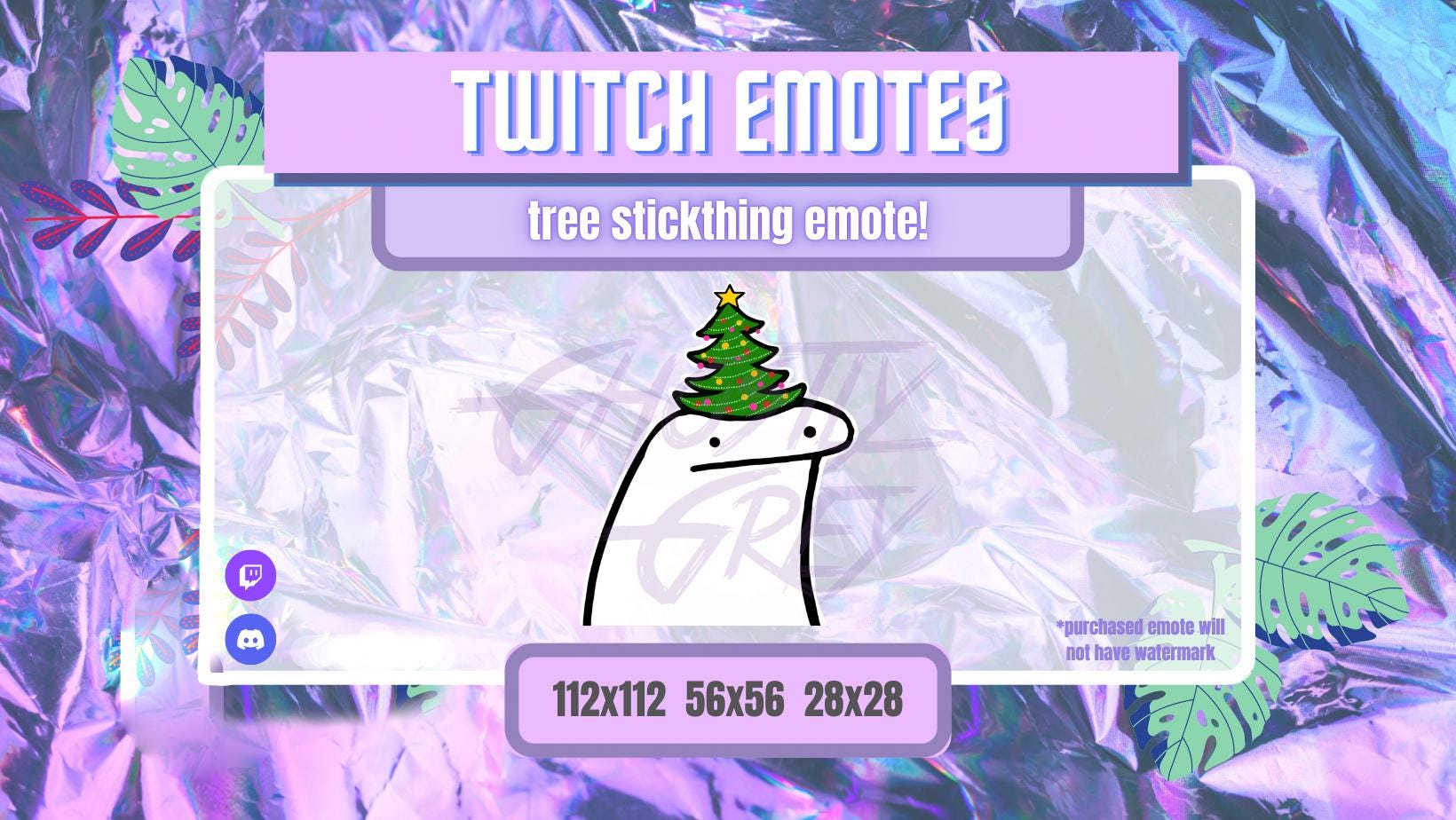 Tree Stickthing Emote | Meme Twitch Emotes | Twitch Emote Funny ...