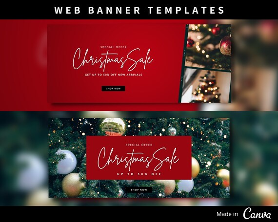 Christmas Web Banners