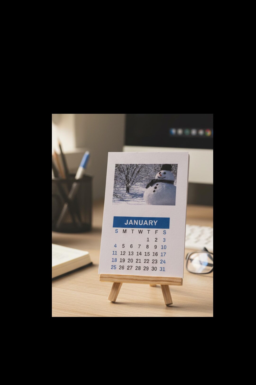 Scenic Calendar for Desktop - Etsy
